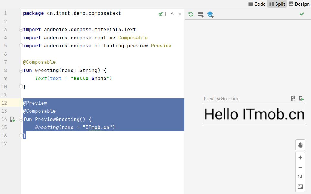 Jetpack Compose 的可组合项预览详解（@Preview） - ITmob